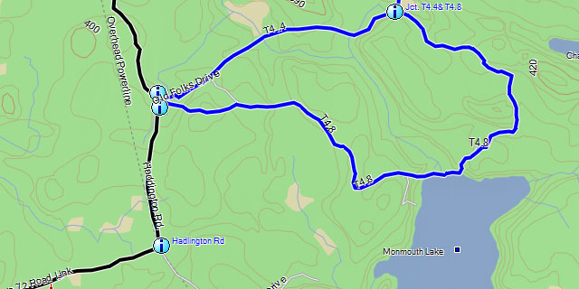 Atv Ontario Map For Garmin Gps Including Routable Official Hatva Trails Of Ontario Other Atv