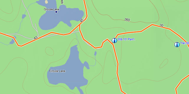 Atv Ontario Map For Garmin Gps Including Routable Official Hatva Trails Of Ontario Other Atv