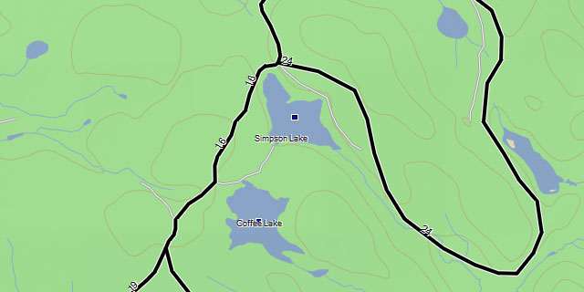 ATV Ontario map for Garmin GPS including routable official HATVA trails ...